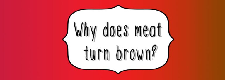 Why Does Meat Turn Brown? – A Dash of Science